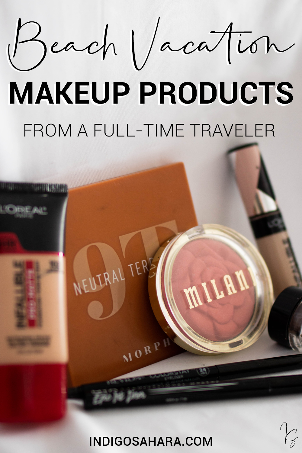 Makeup For Beach Vacation: Proven Products You Need - Indigo Sahara