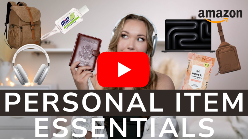 Personal Item Packing List: Essentials For A Great Flight - Indigo Sahara